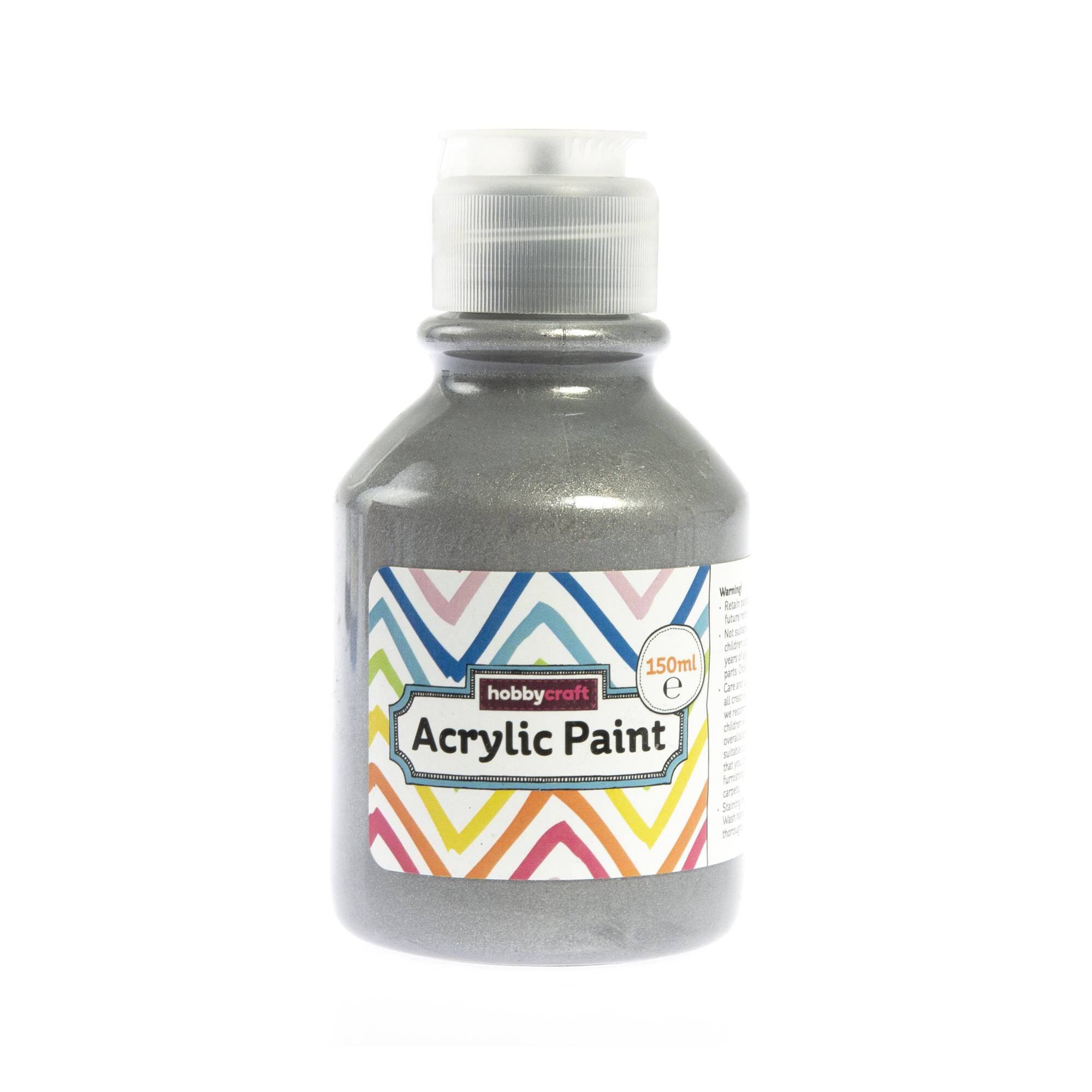 Kids’ Silver Acrylic Paint 150ml | Hobbycraft