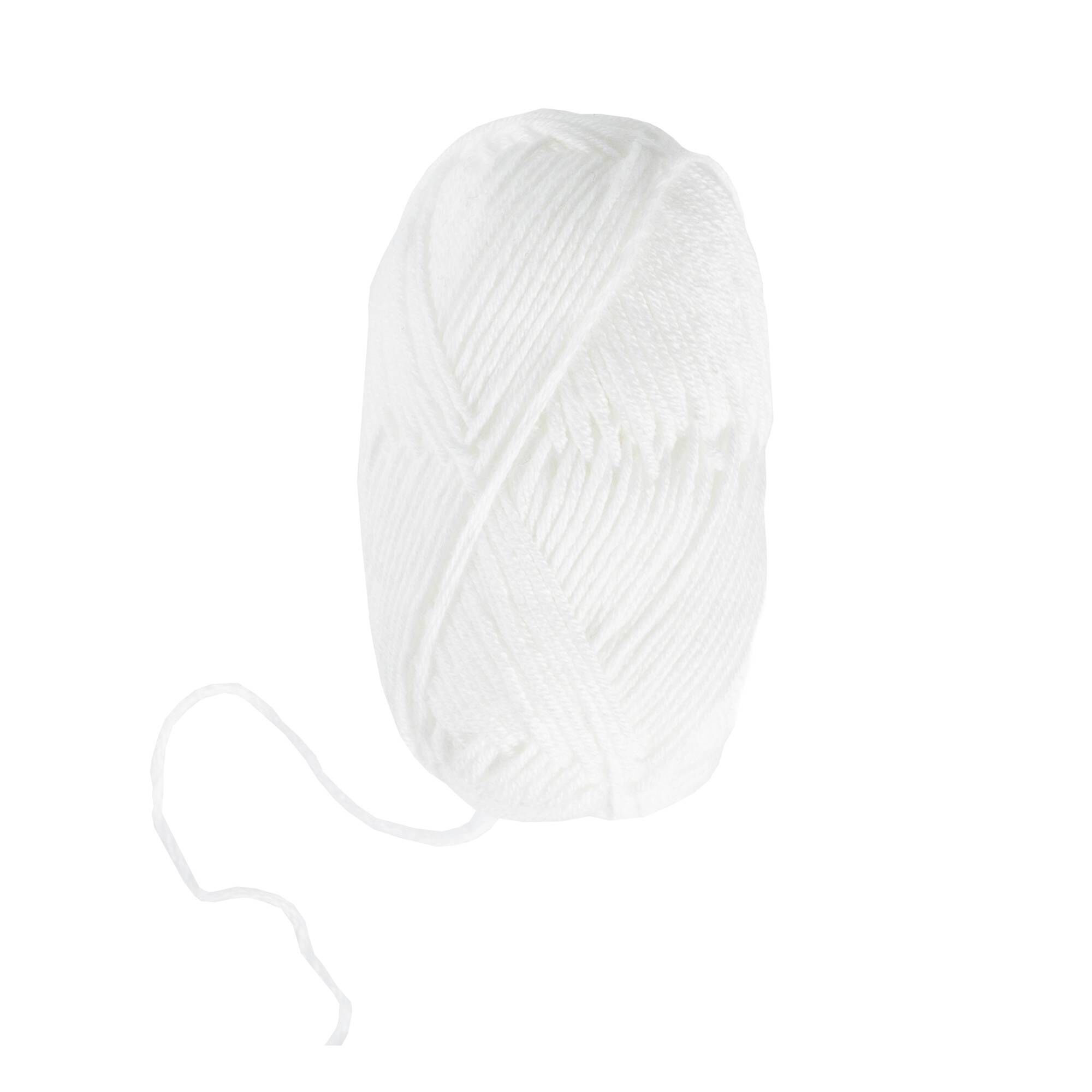 Knitcraft White Tiny Friends Yarn 25g | Hobbycraft