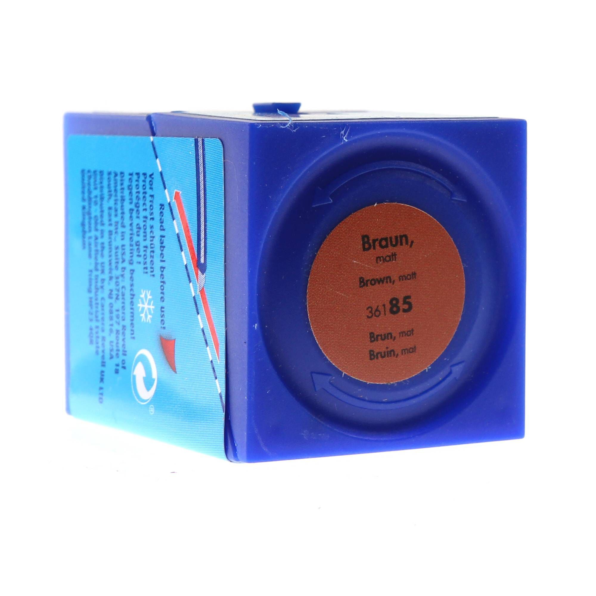 Revell Brown Matt Aqua Colour Acrylic Paint 18ml (185) | Hobbycraft