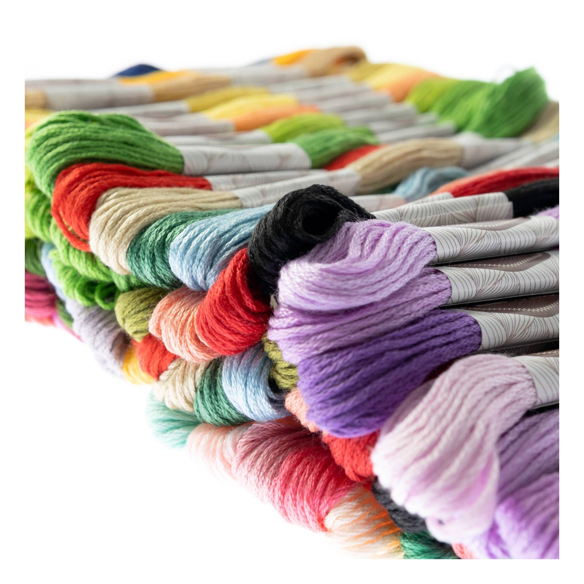 Assorted Embroidery Floss 8m 100 Pack | Hobbycraft