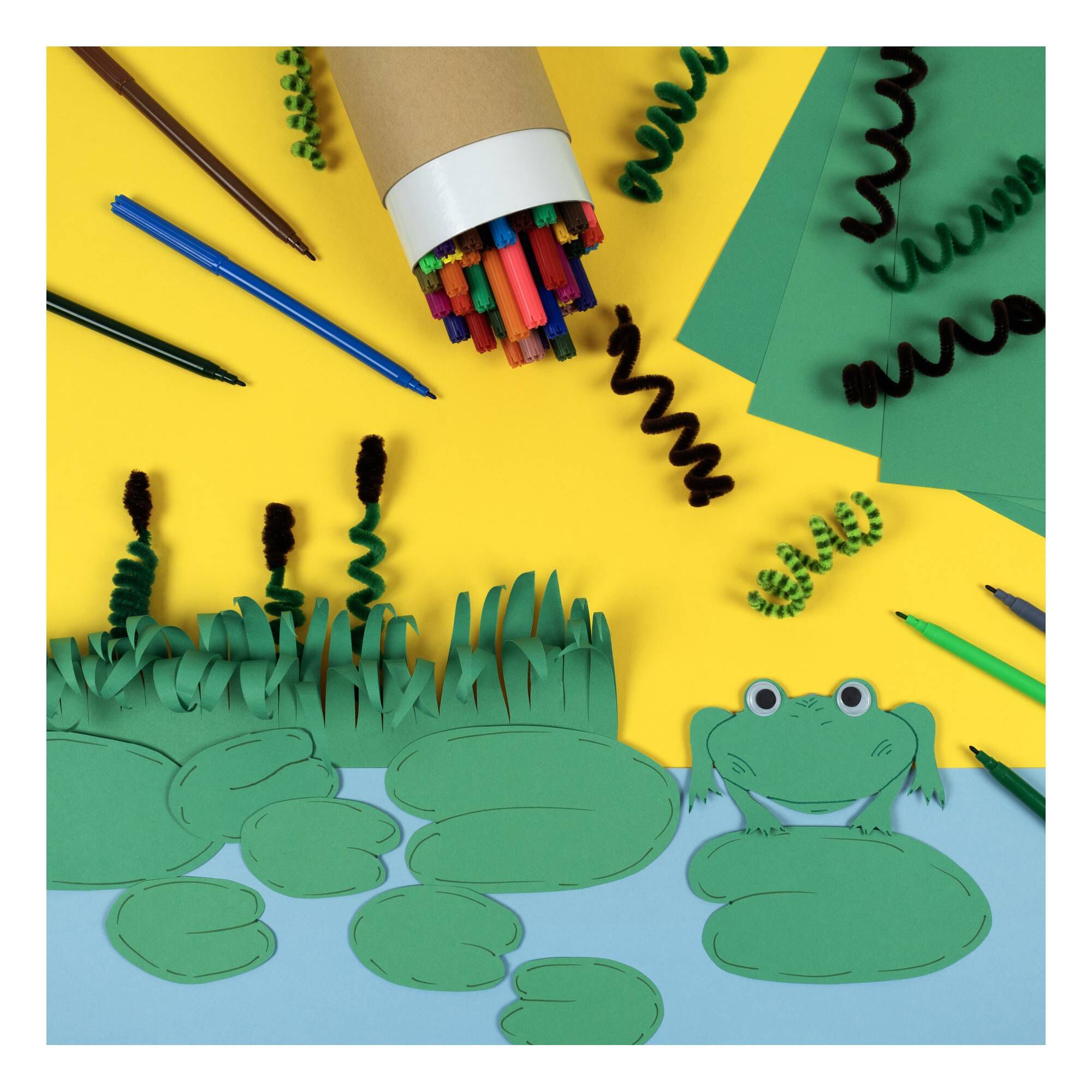 Green Card A4 10 Pack | Hobbycraft