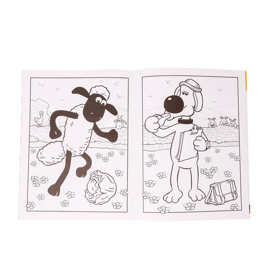 shaun the sheep coloring book