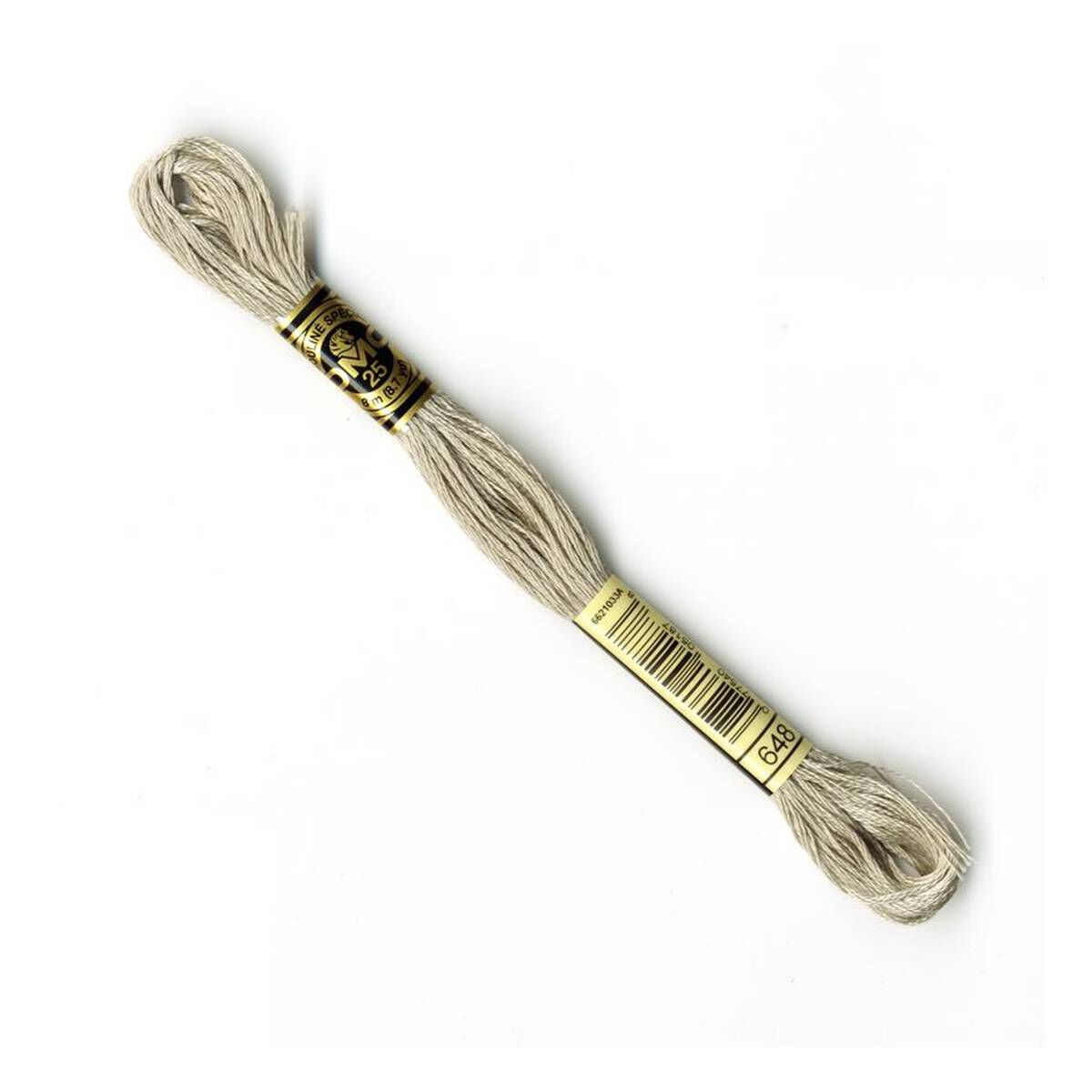 DMC Grey Mouline Special 25 Cotton Thread 8m (648) | Hobbycraft