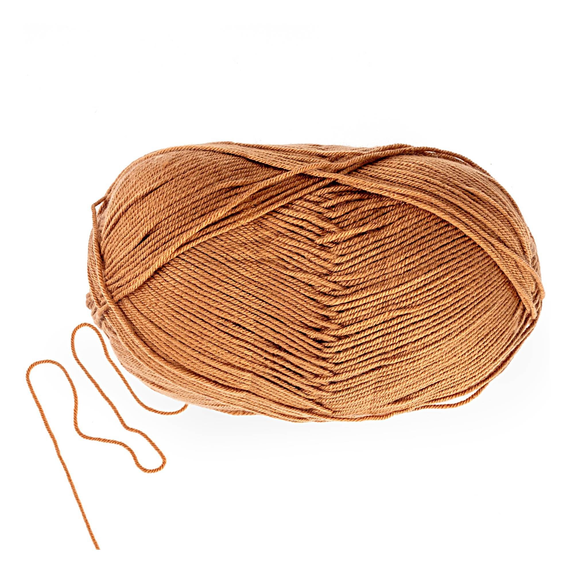Women's Institute Light Brown Soft and Smooth Aran Yarn 400g | Hobbycraft
