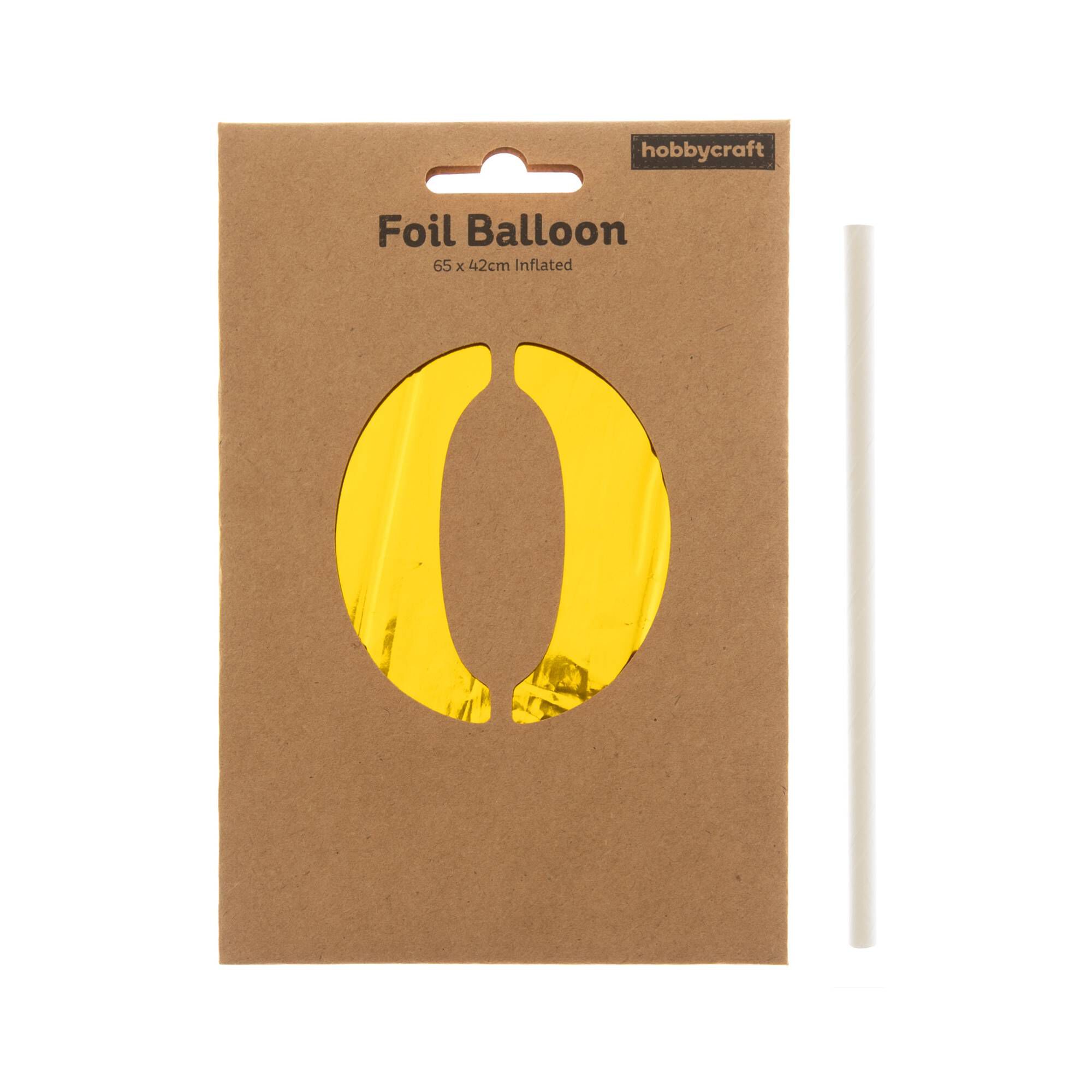 Extra Large Gold Foil Letter O Balloon | Hobbycraft