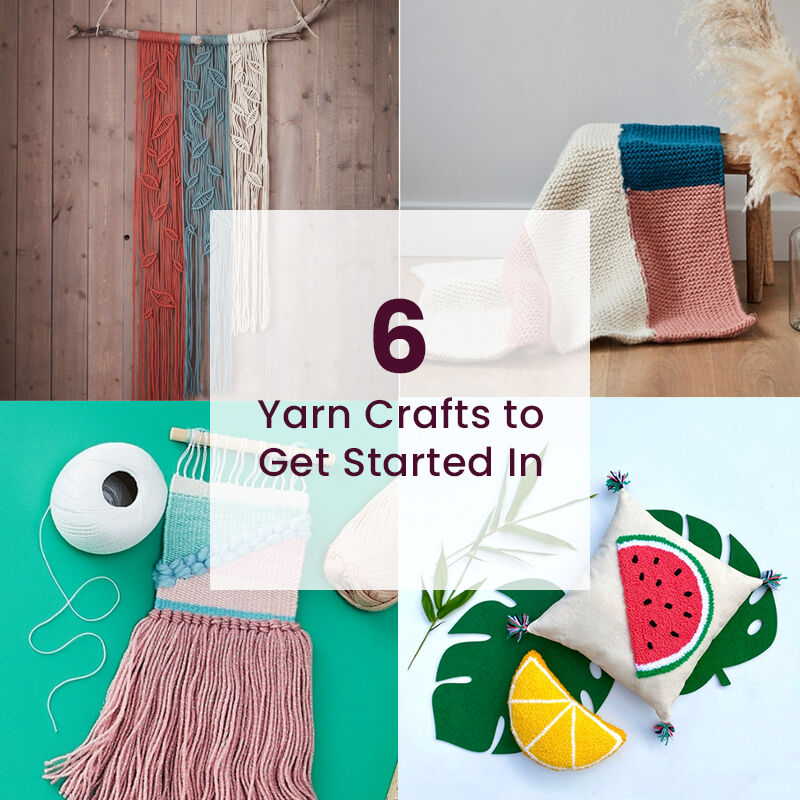 6 Yarn Crafts to Get Started In | Hobbycraft