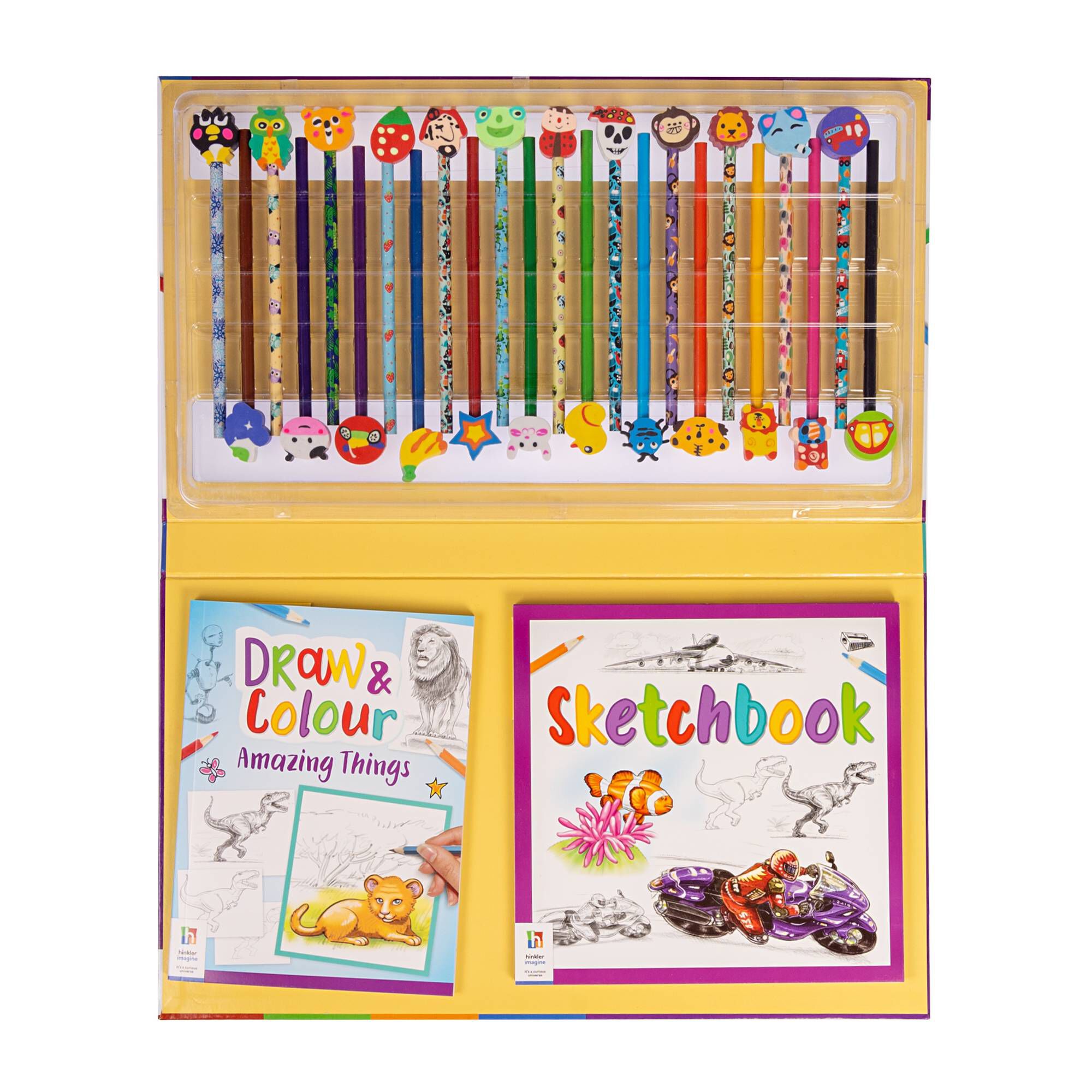 Draw and Colour Amazing Things Set | Hobbycraft