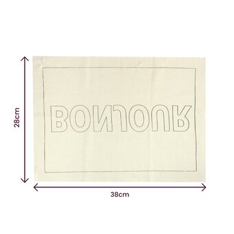 Bonjour Punch Needle Rug Kit | Hobbycraft