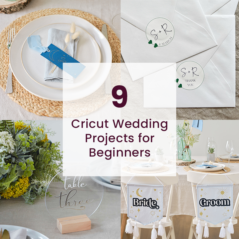 9 Cricut Wedding Projects for Beginners | Hobbycraft