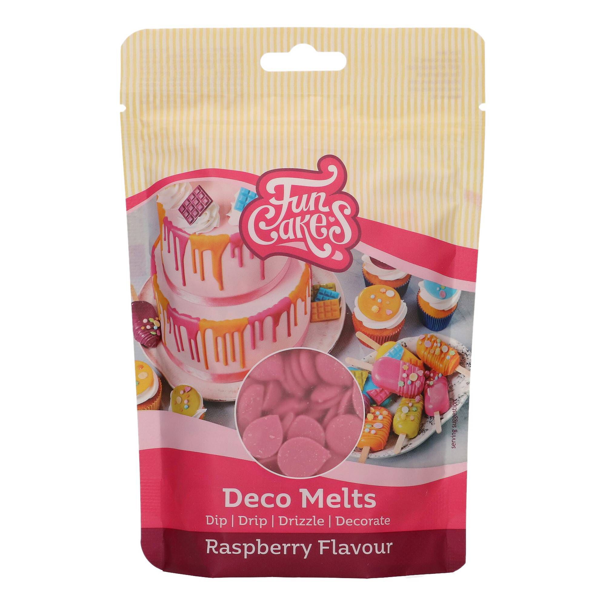Funcakes Raspberry Flavour Deco Melts 250g | Hobbycraft