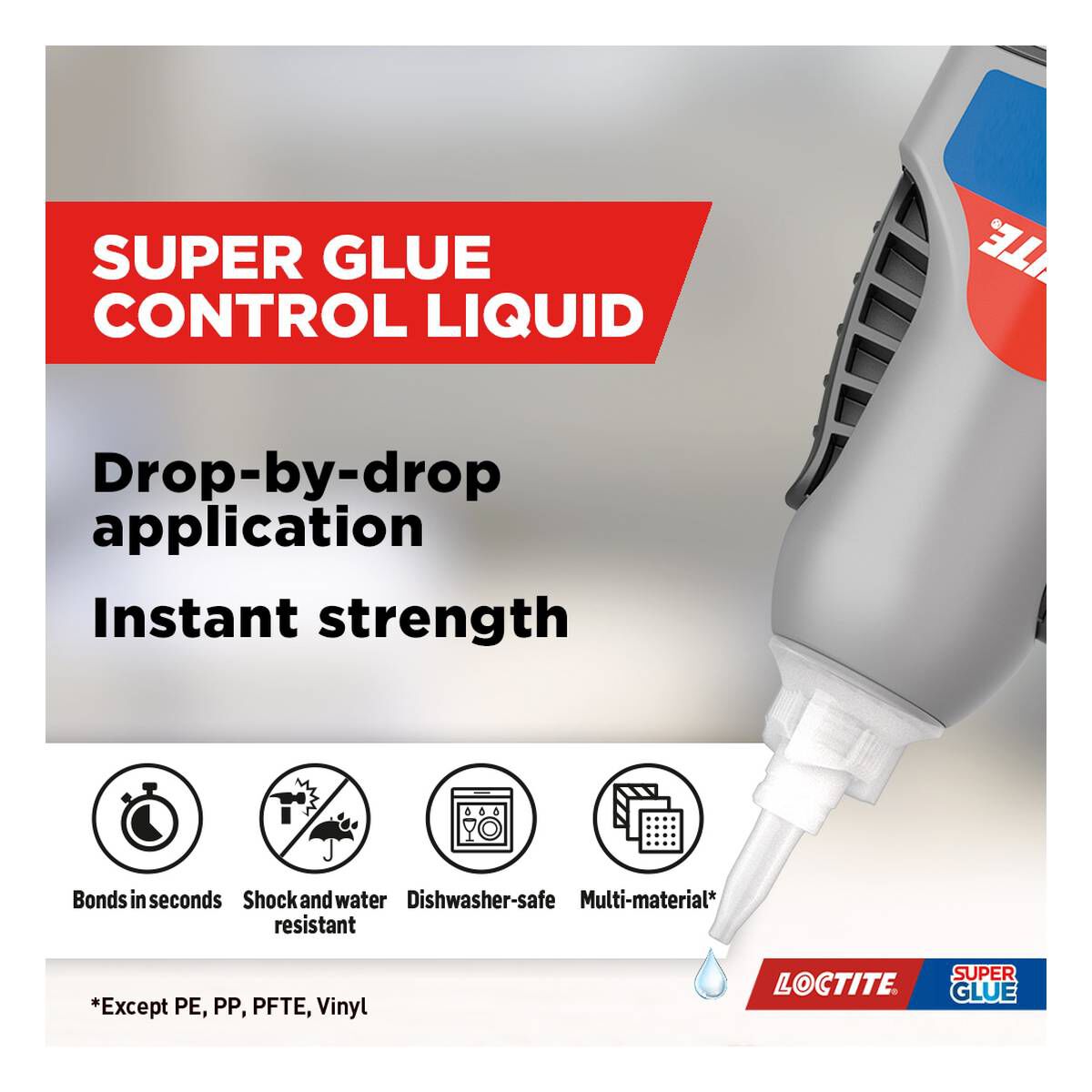 Loctite Super Glue Control 4g | Hobbycraft