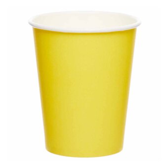 Buttercup Paper Cups 8 Pack | Hobbycraft