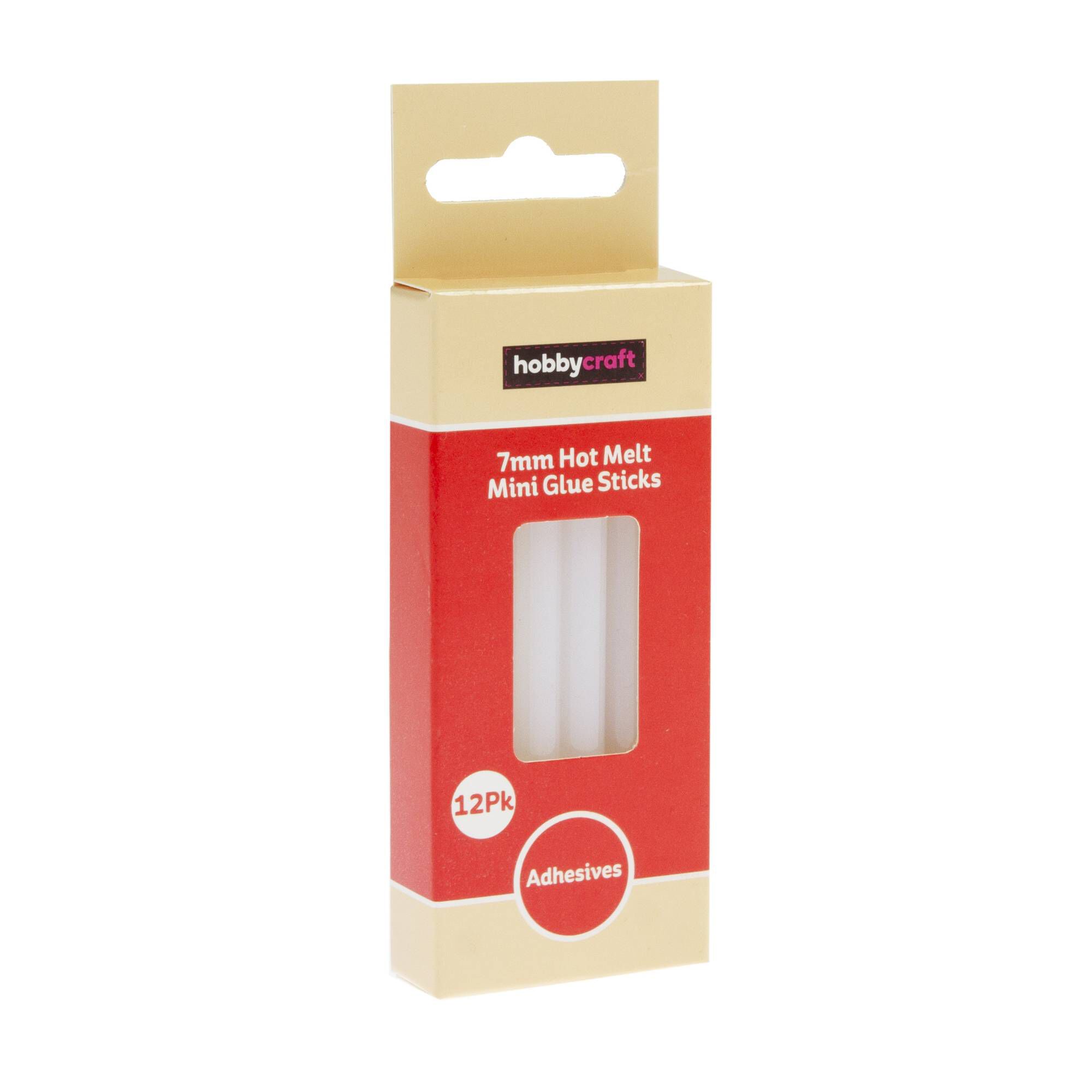 Hot Melt Glue Sticks 7mm 12 Pack | Hobbycraft