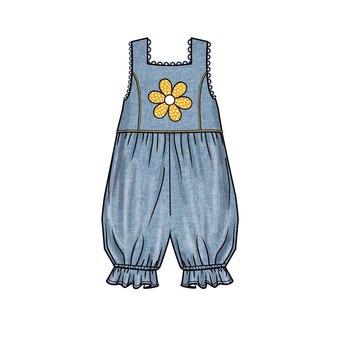 New Look Baby Romper and Dress Sewing Pattern 6738 | Hobbycraft