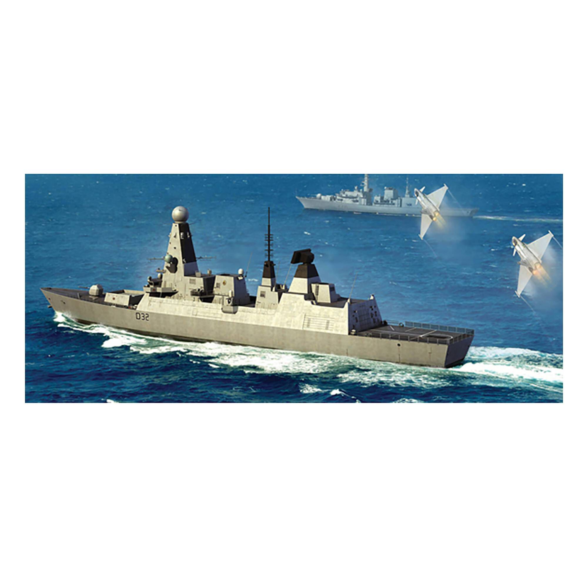 Trumpeter HMS Type 45 Destroyer Model Kit | Hobbycraft