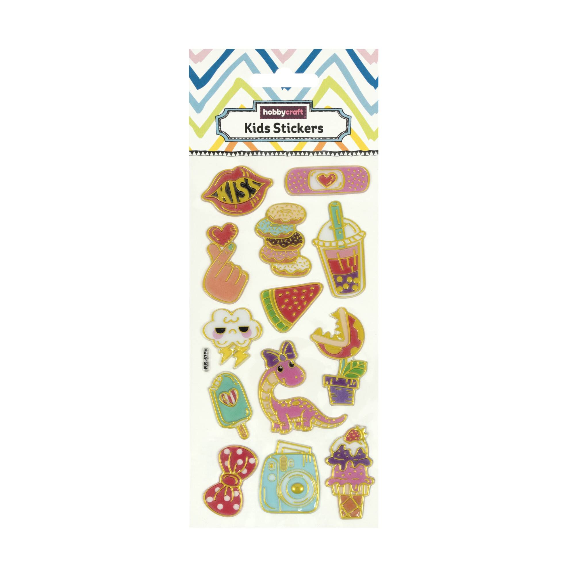 Summertime Gel Stickers | Hobbycraft