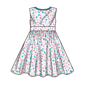 New Look Child’s Dress Sewing Pattern 6726 | Hobbycraft