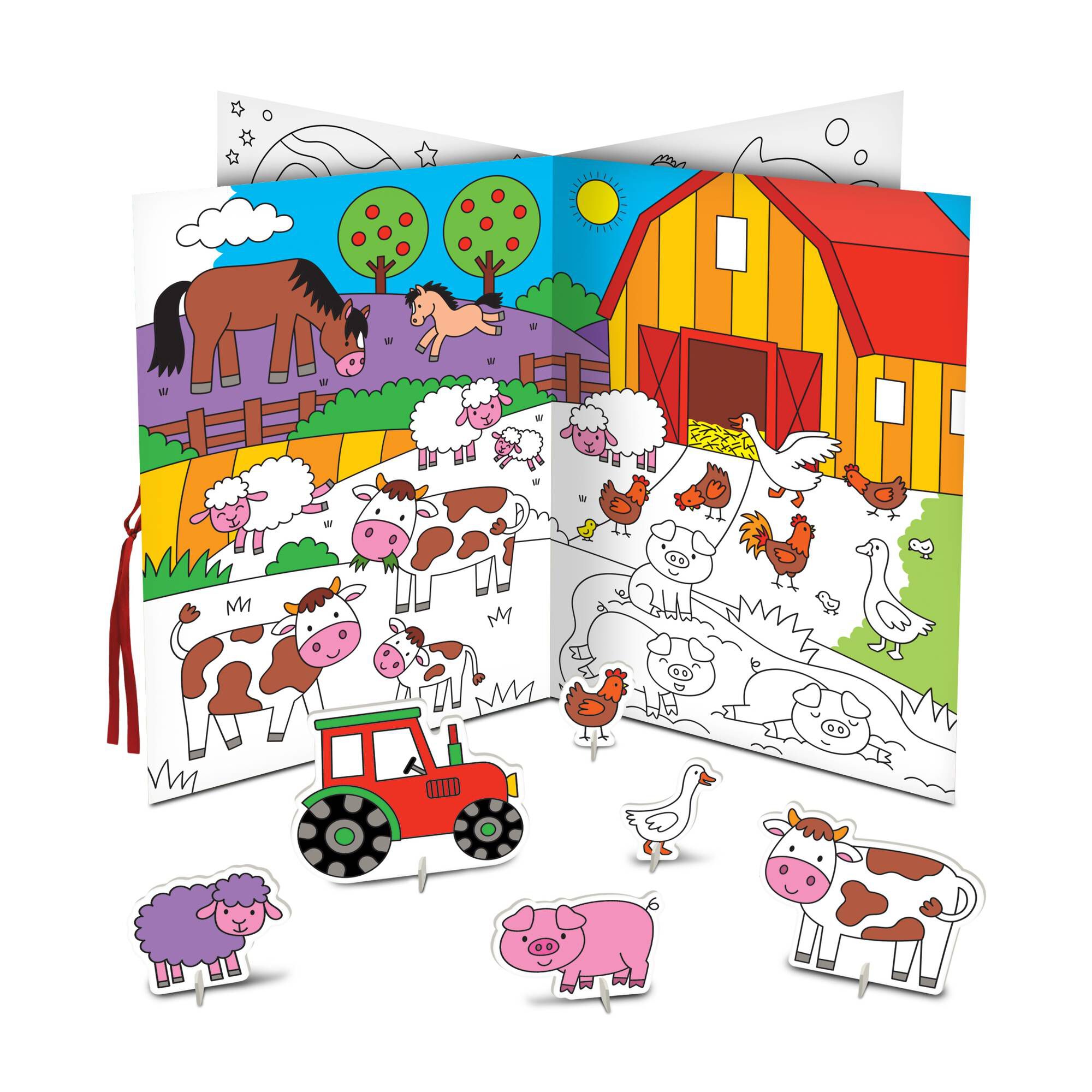 Galt Play Scene Colouring Book | Hobbycraft