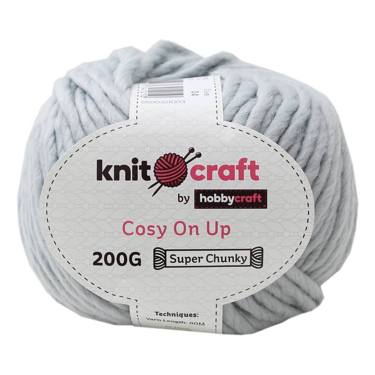 Knitcraft Silver Cosy On Up Yarn 200g | Hobbycraft