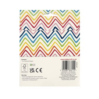 Decorate Your Own Fantasy Character Wooden Shapes 9 Pack | Hobbycraft