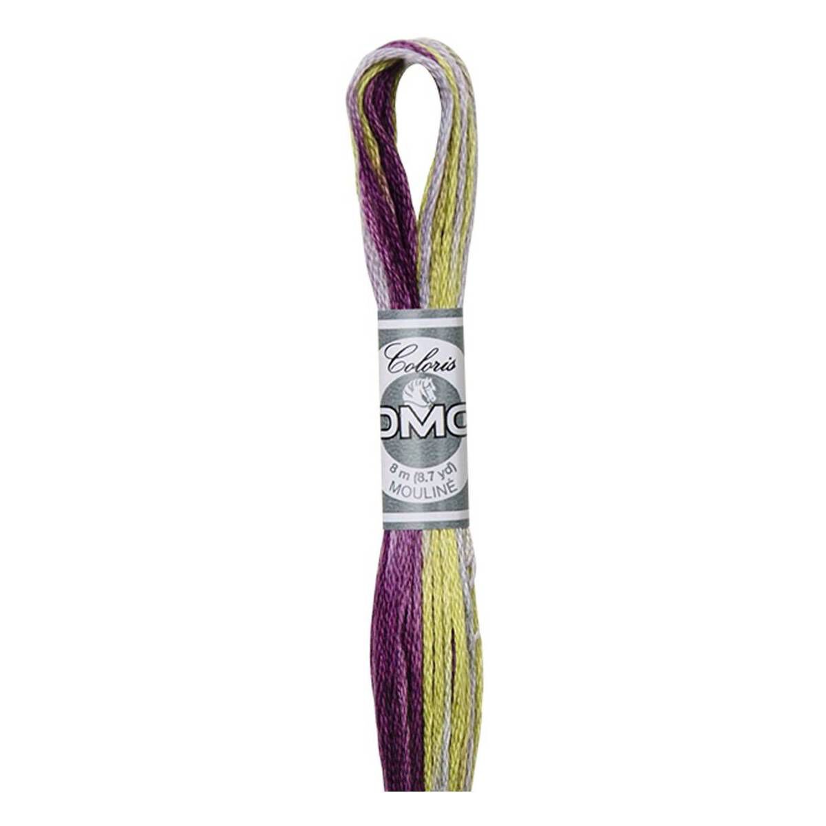 DMC Purple and Yellow Coloris Mouline Cotton Thread 8m (4503) | Hobbycraft