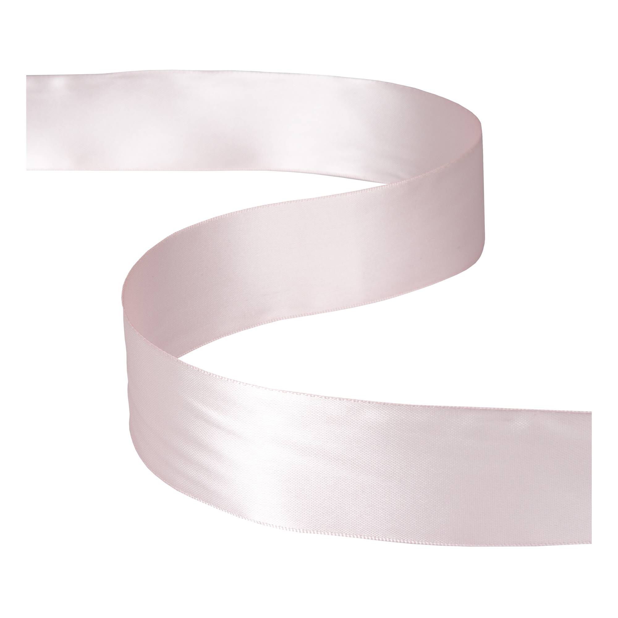 Light Pink Double-Faced Satin Ribbon 36mm x 5m | Hobbycraft