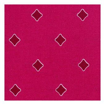 Pink Diamond Single Cotton Fat Quarter | Hobbycraft