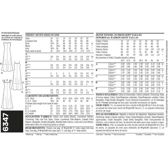 New Look Women's Dress Sewing Pattern 6347 | Hobbycraft