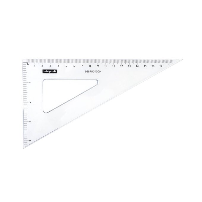 Large Set Square 60 Degrees | Hobbycraft