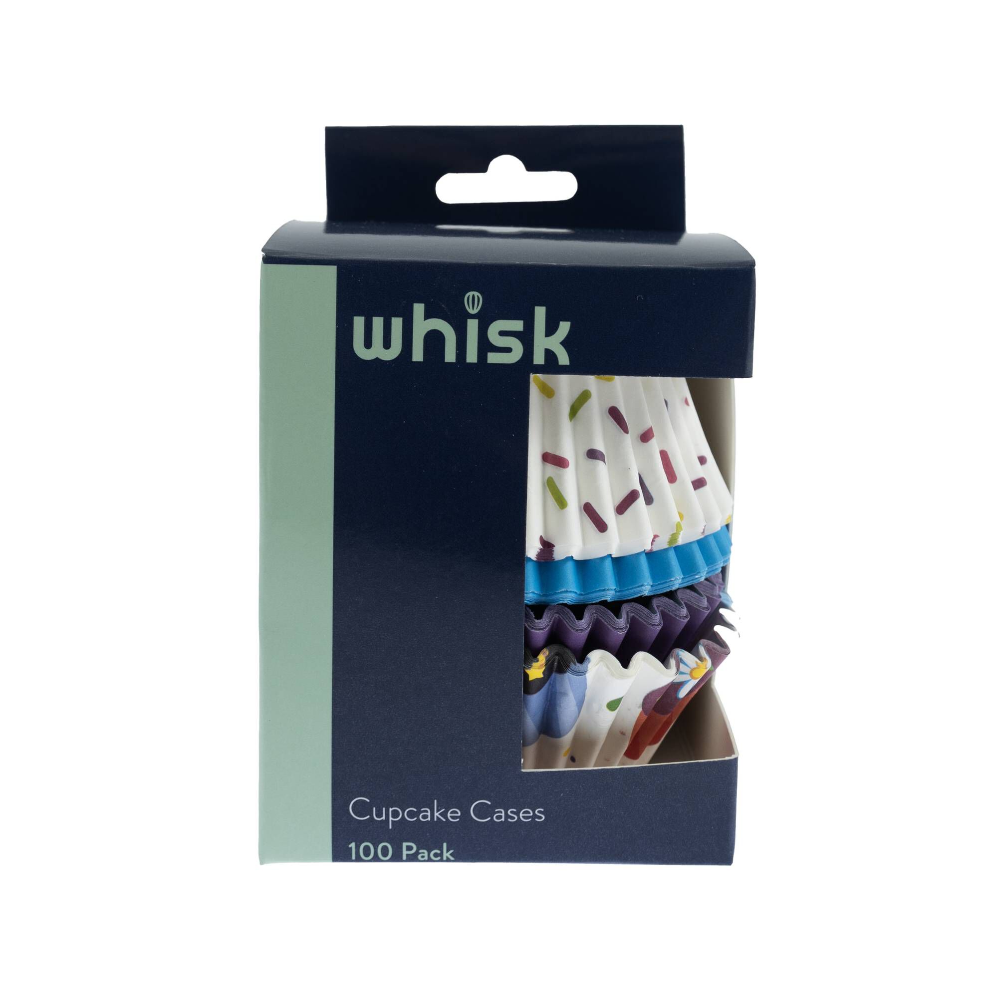 Whisk Cupcake and Sprinkles Cupcake Cases 100 Pack | Hobbycraft