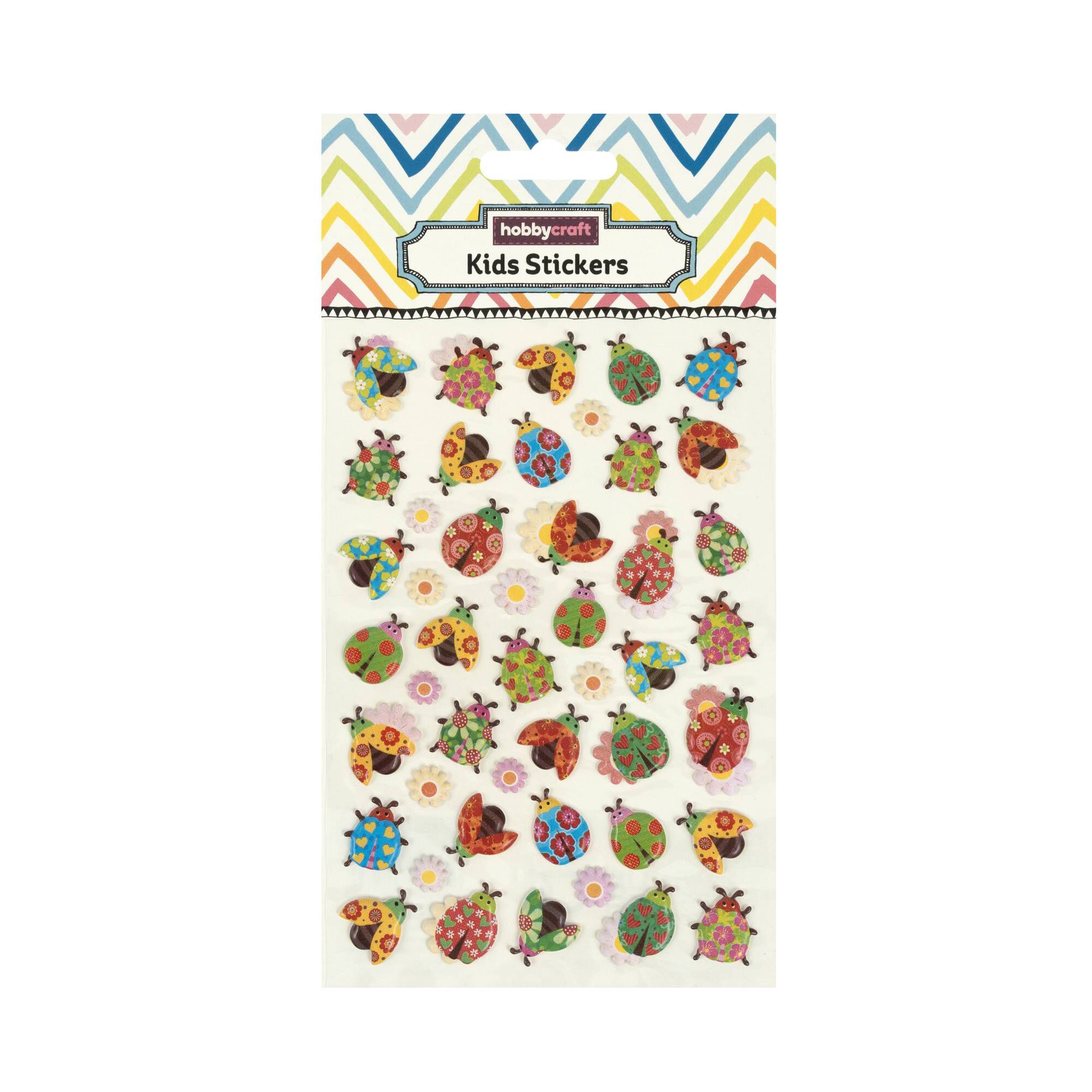Beetle Puffy Stickers | Hobbycraft