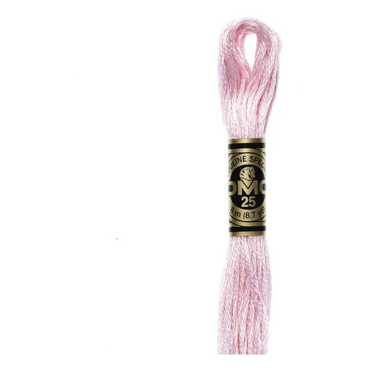 DMC Pink Mouline Special 25 Cotton Thread 8m (3689) | Hobbycraft