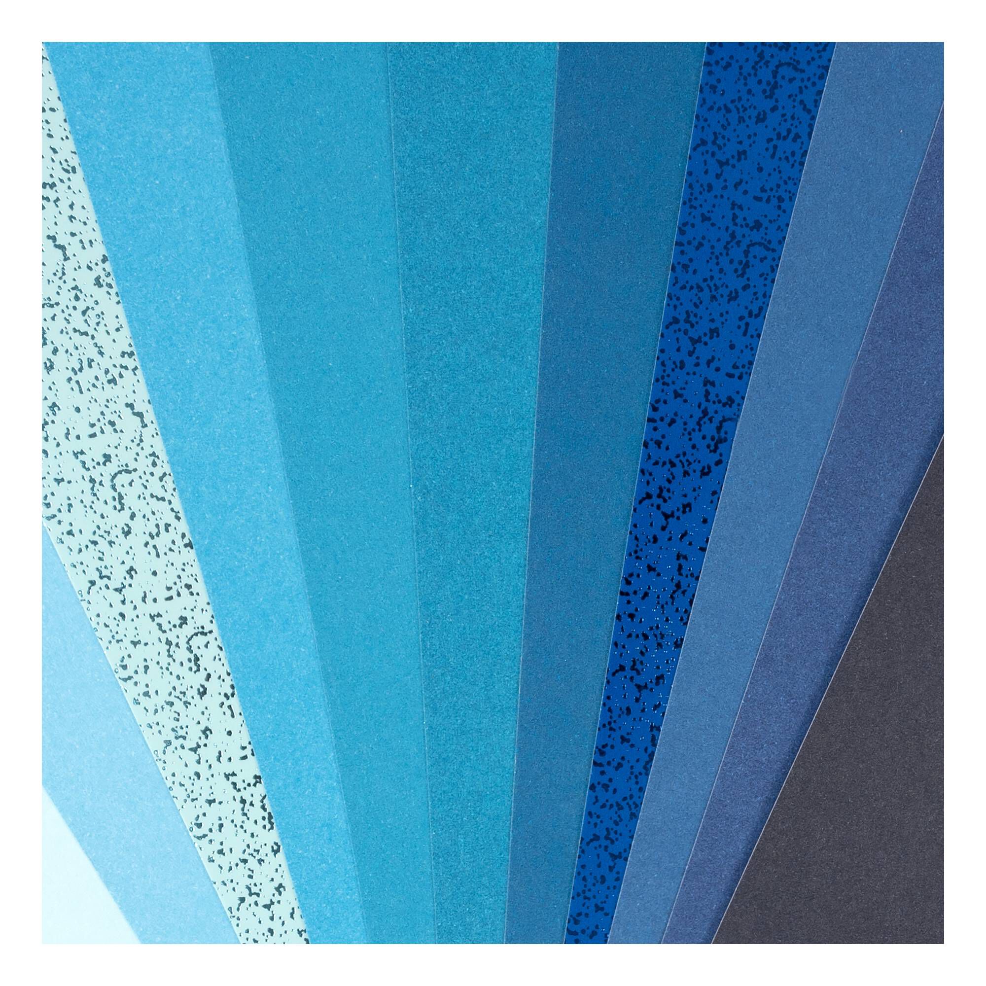 Blue Coloured Paper Pad A4 24 Pack | Hobbycraft