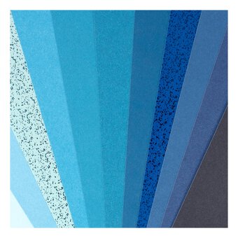 Blue Coloured Paper Pad A4 24 Pack | Hobbycraft