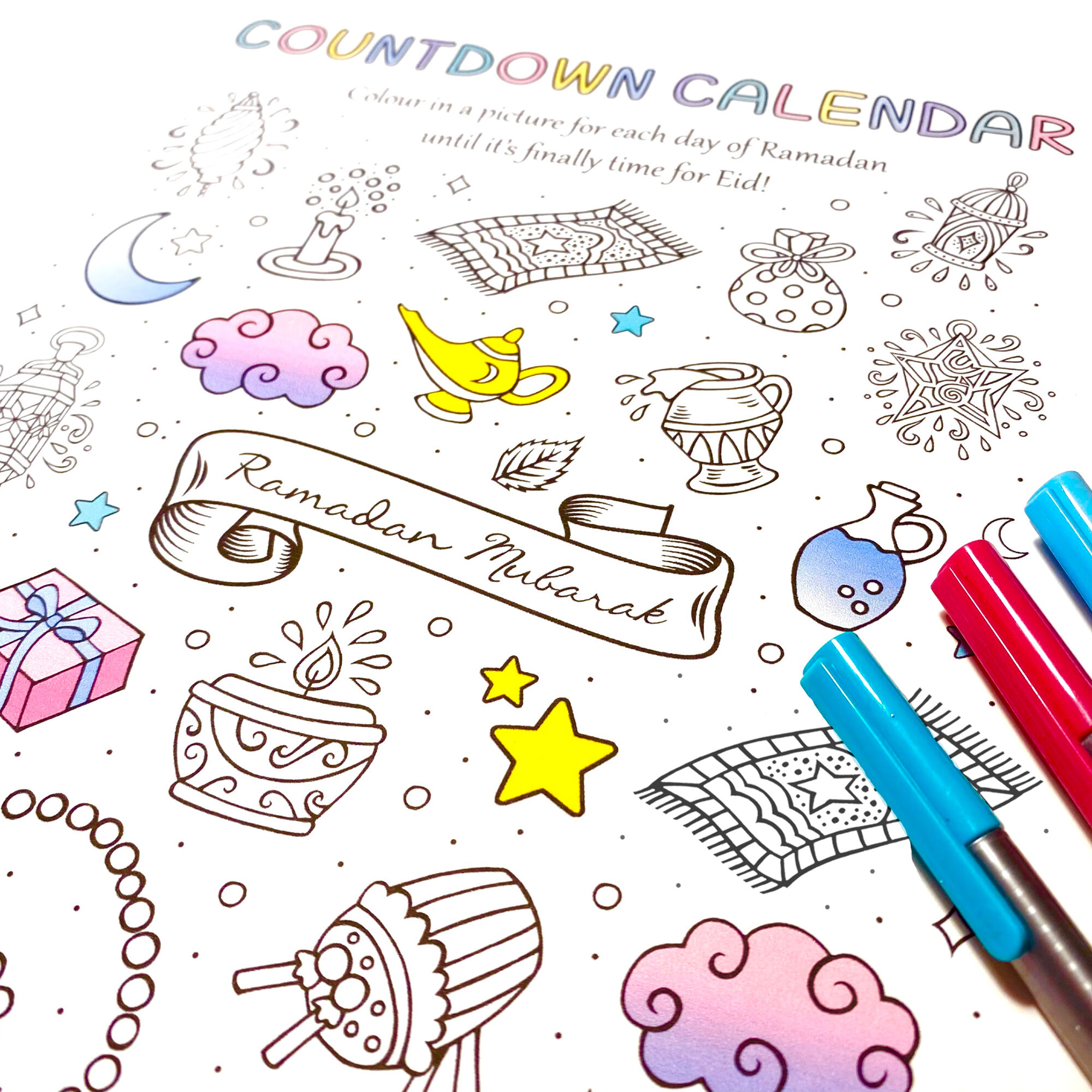 FREE Ramadan Colouring Downloads | Hobbycraft