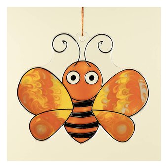Bee Plastic Suncatcher | Hobbycraft
