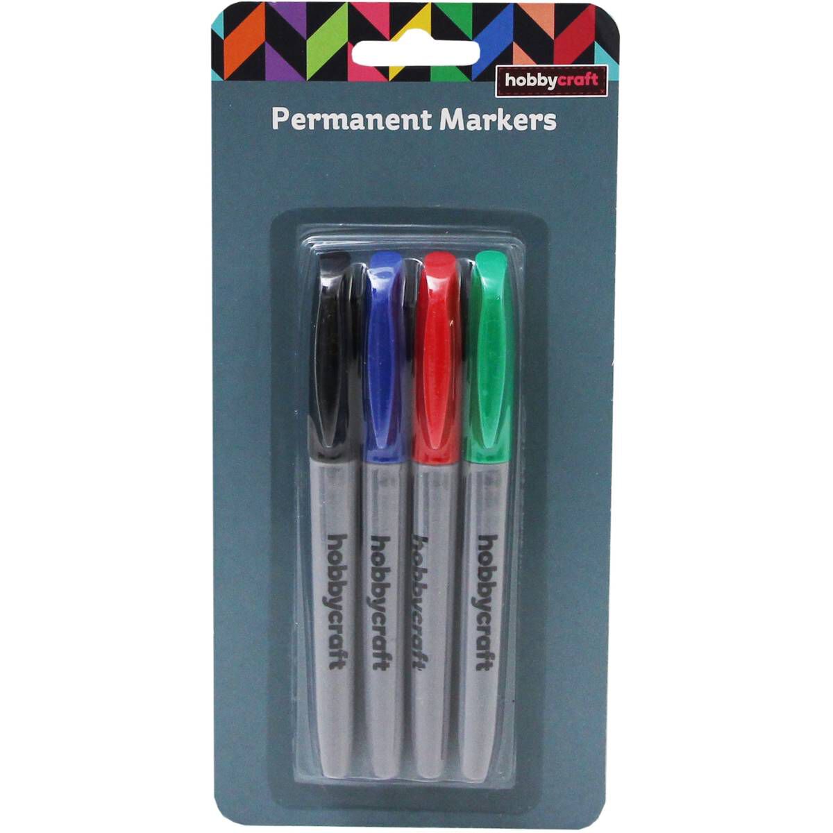 Classic Permanent Markers 4 Pack | Hobbycraft