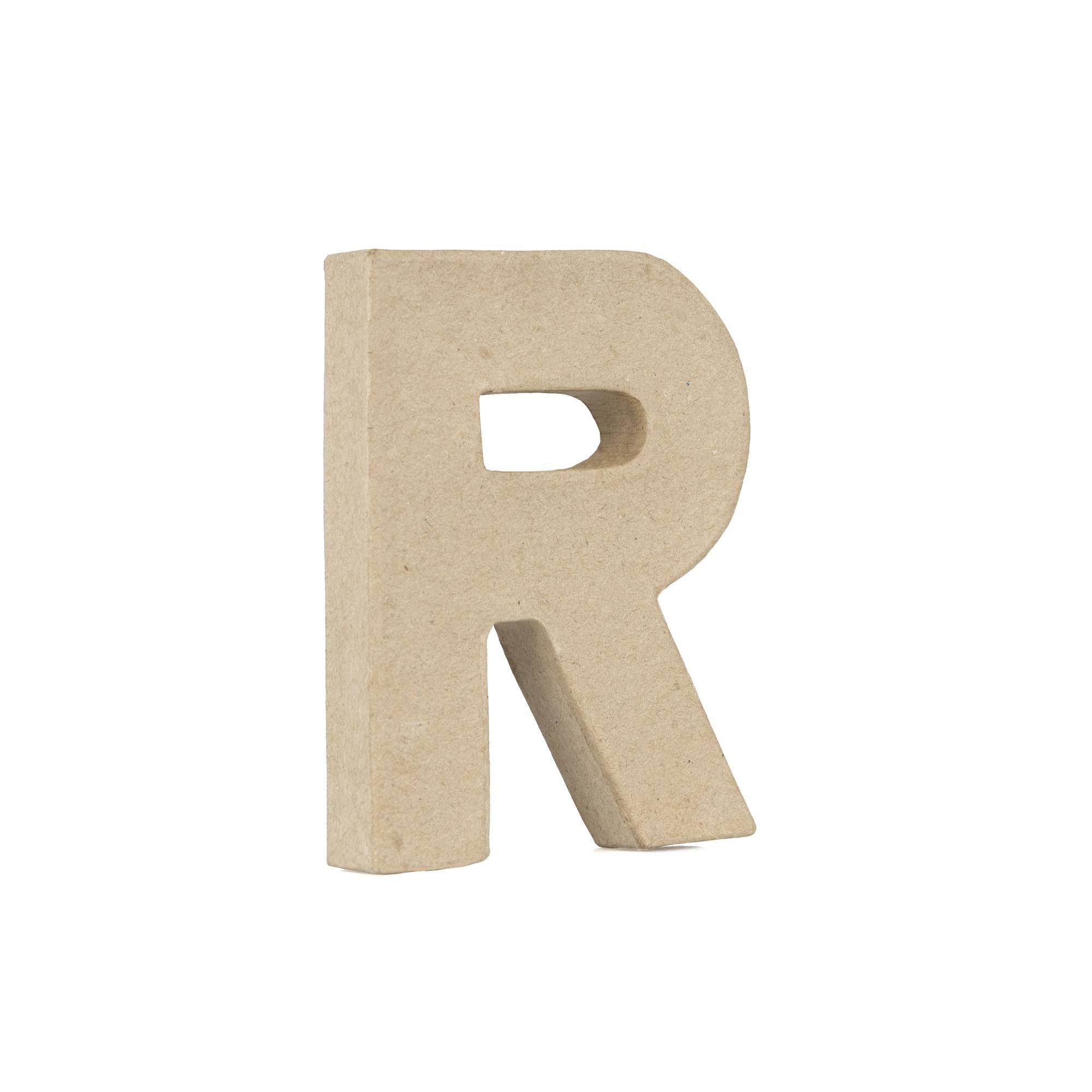 Mini Mache Letter R 10cm | Hobbycraft