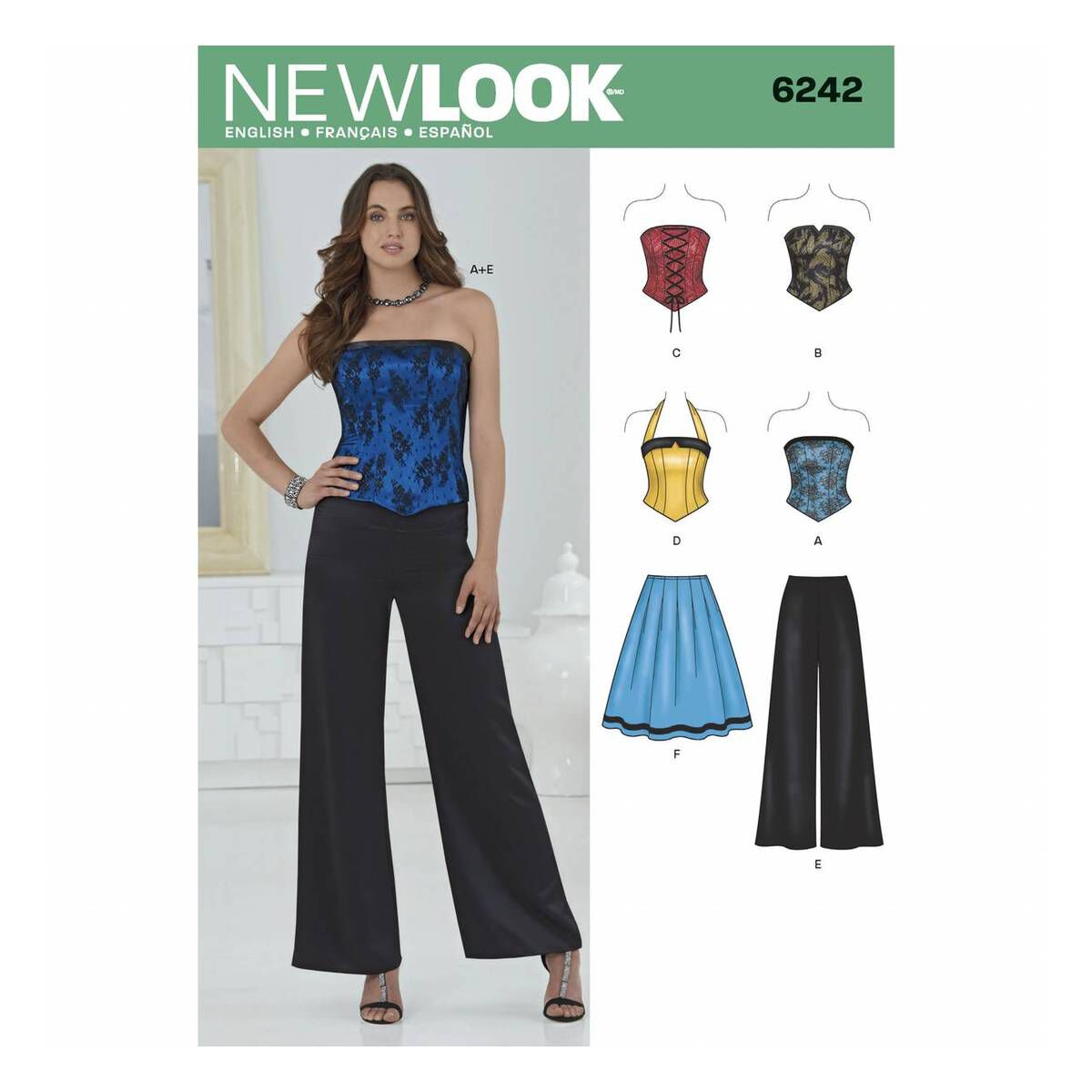 New Look Women's Separates Sewing Pattern 6242 | Hobbycraft