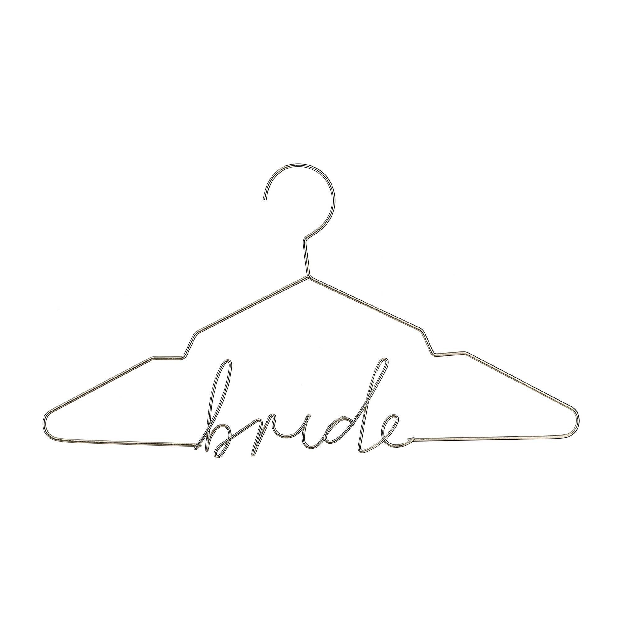 Ginger Ray Gold Metal Bride Hanger | Hobbycraft