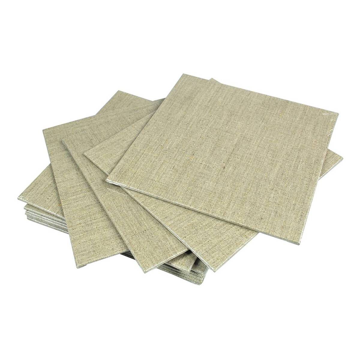 Linen Canvas Panel 40cm x 40cm | Hobbycraft