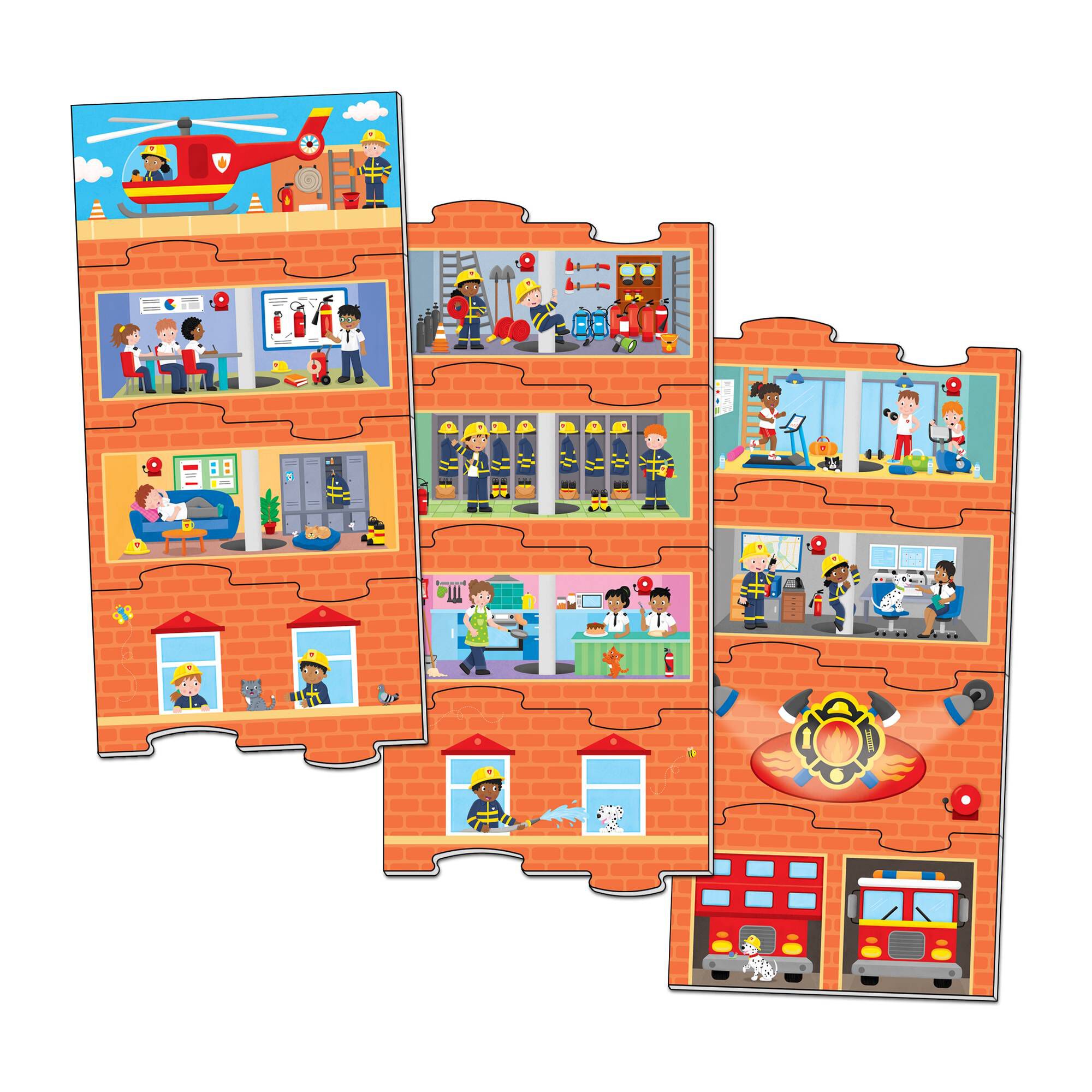 Galt Fire Station Tower Puzzle 12 Pieces | Hobbycraft