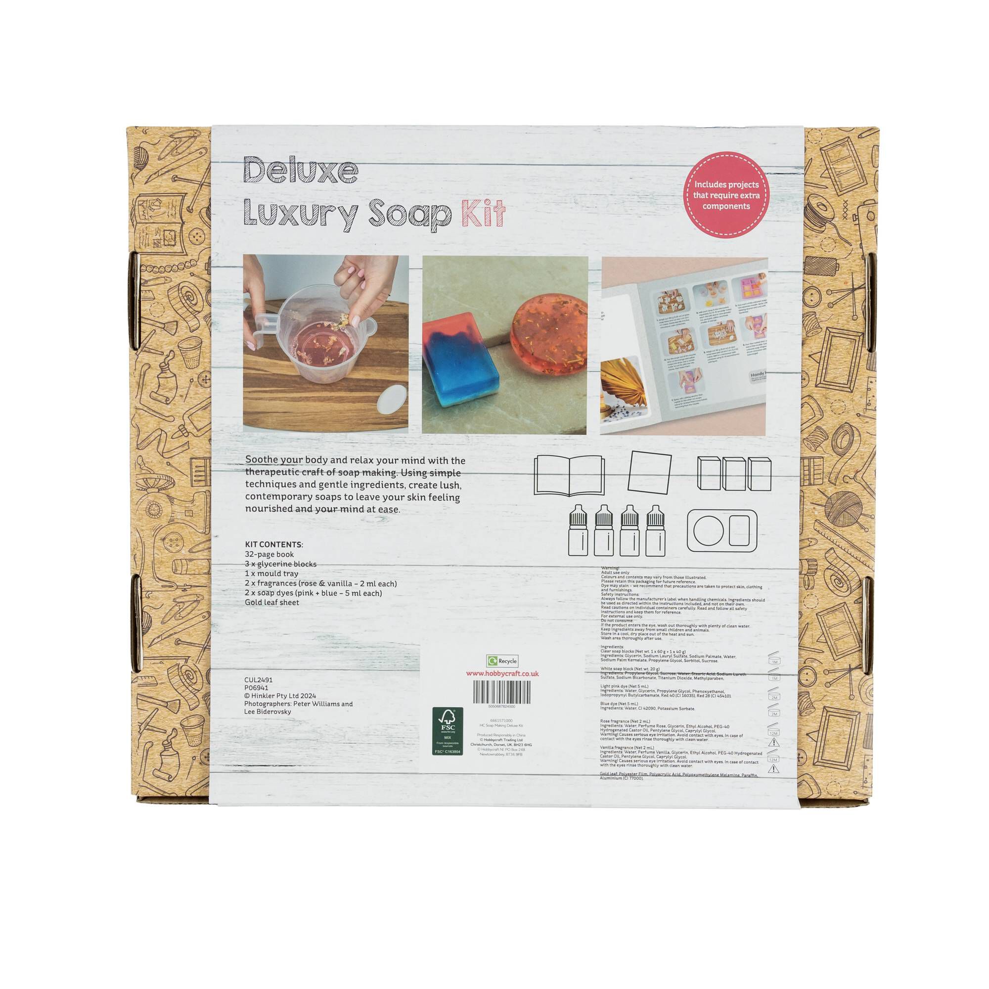 Deluxe Luxury Soap Kit | Hobbycraft