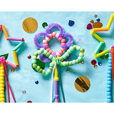 How to Make Pipe Cleaner Wands | Hobbycraft