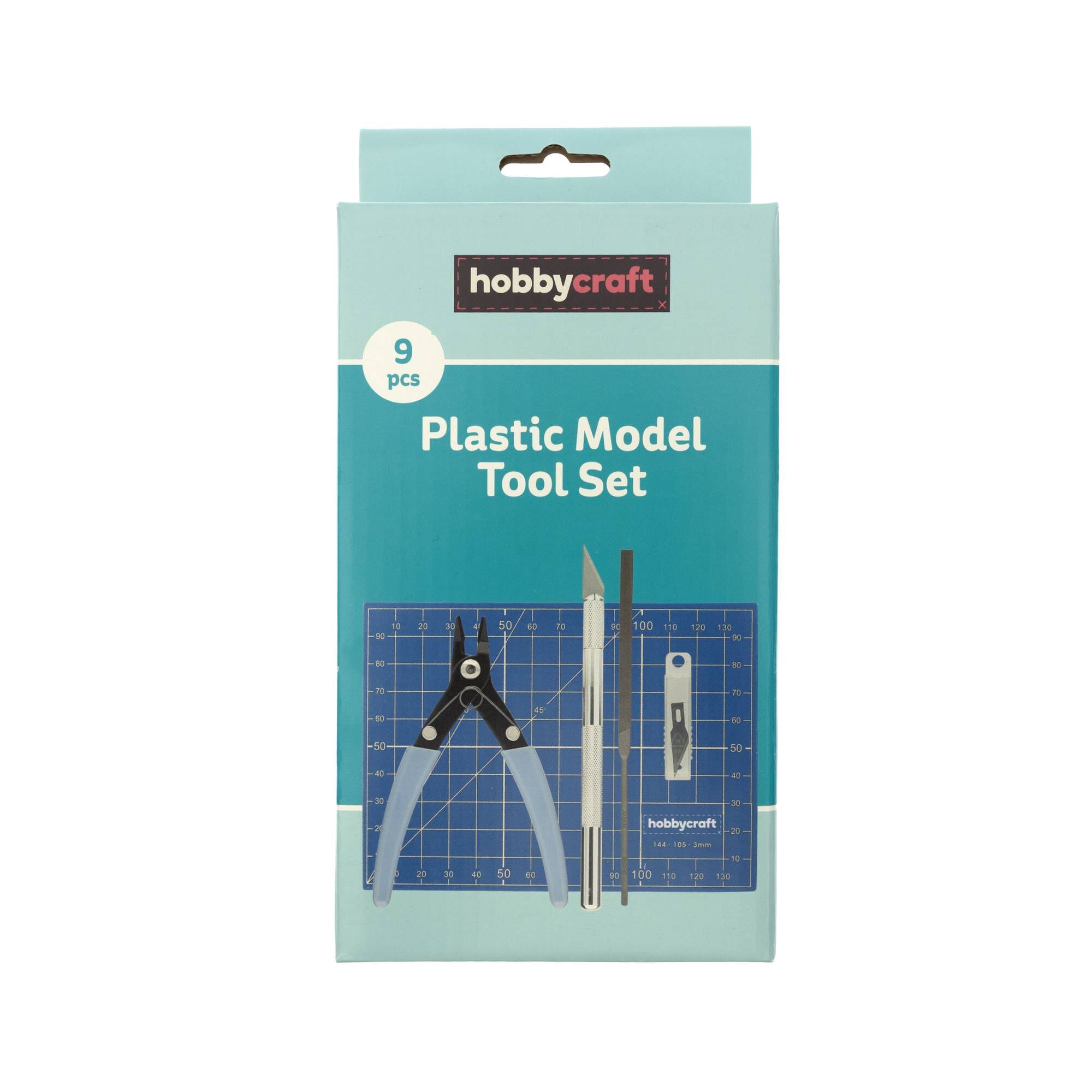 Plastic Model Tool Set 9 Pieces | Hobbycraft