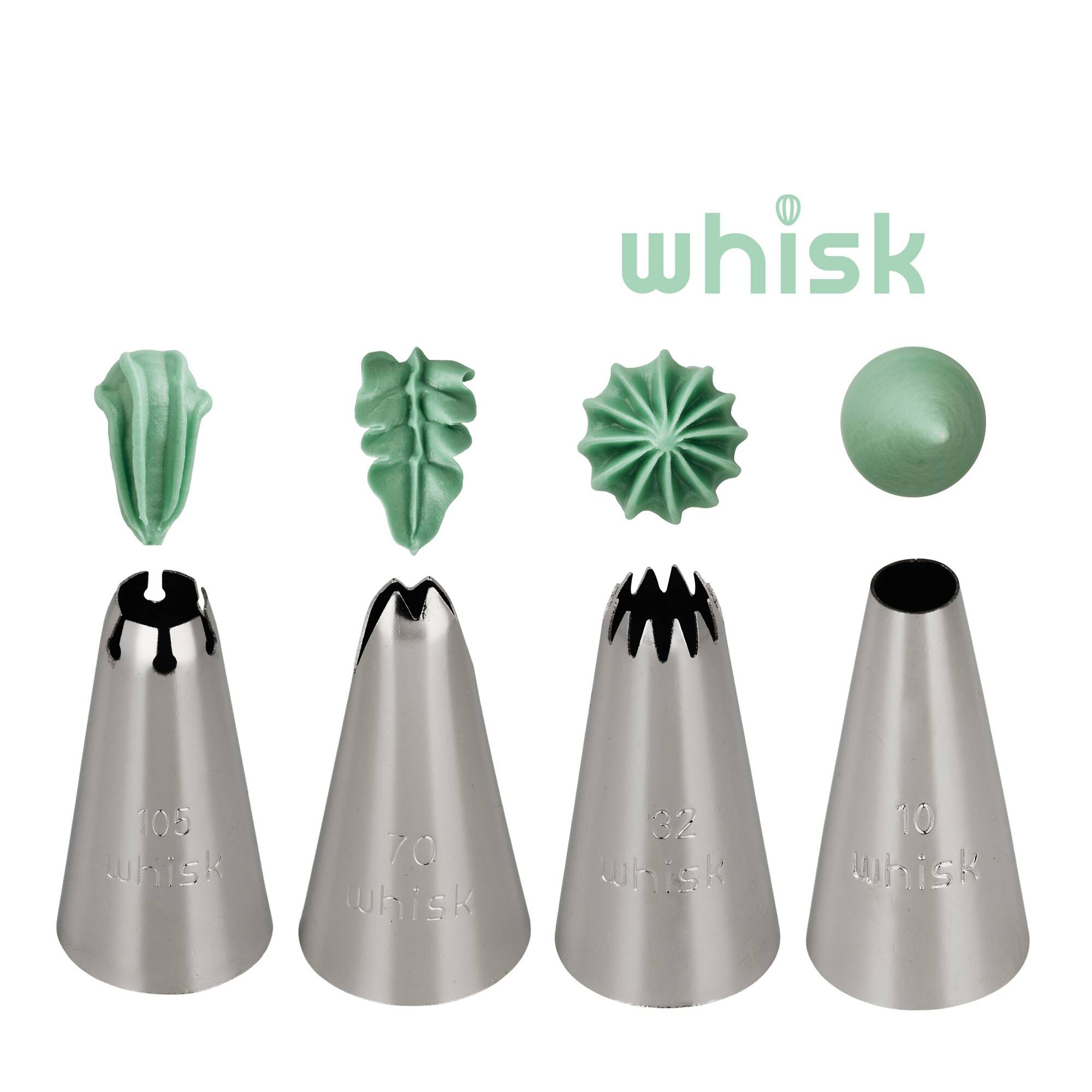 Whisk Border Tip Set 4 Pack | Hobbycraft