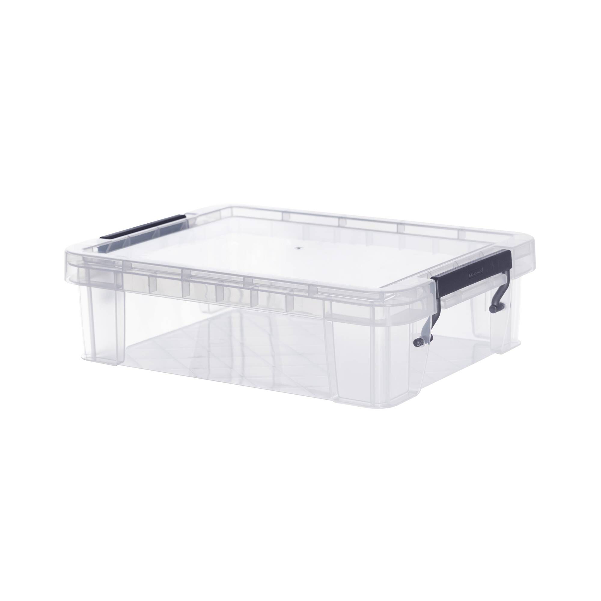 Whitefurze Allstore 2.3 Litre Clear Storage Box | Hobbycraft