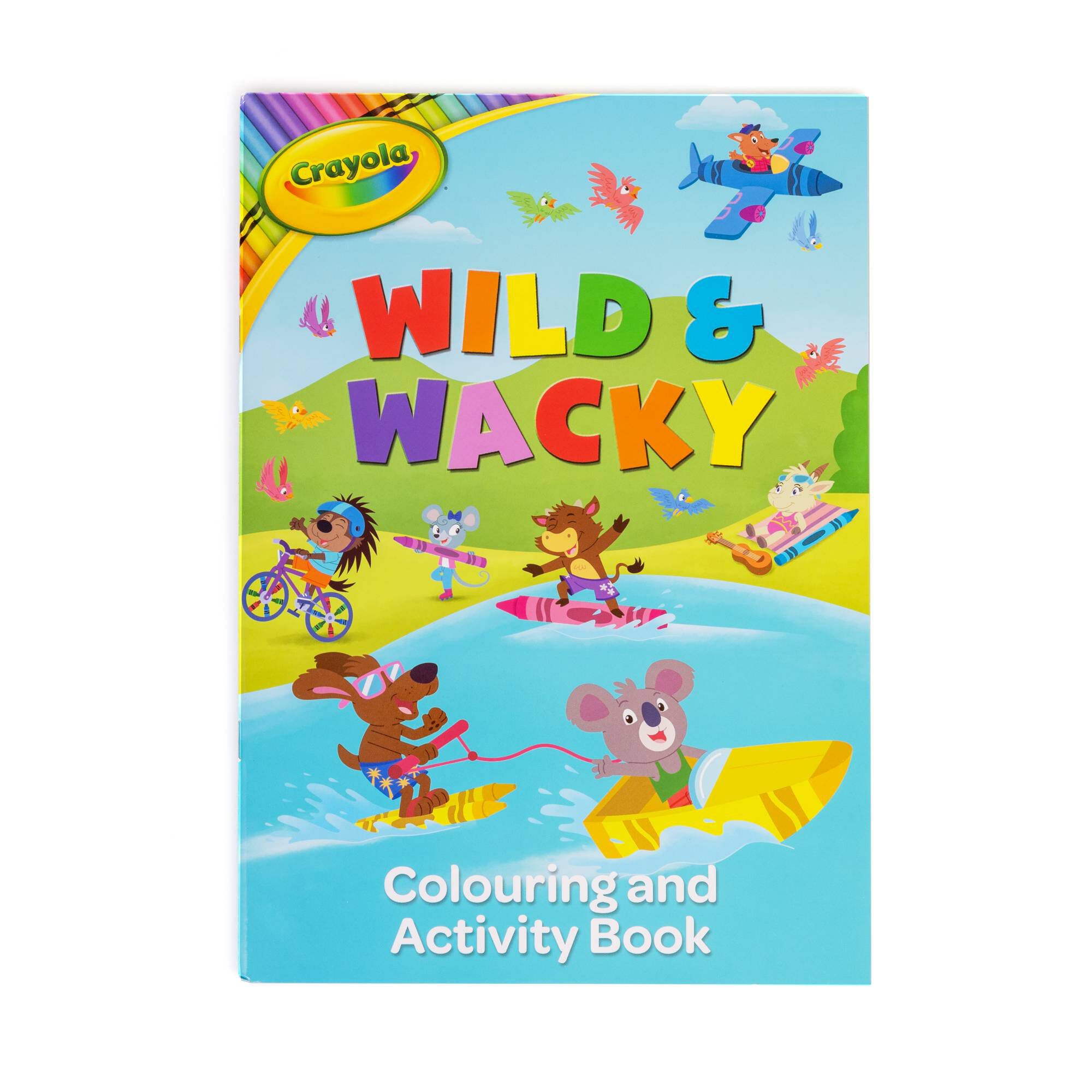 Crayola Wild and Wacky Colouring Book | Hobbycraft