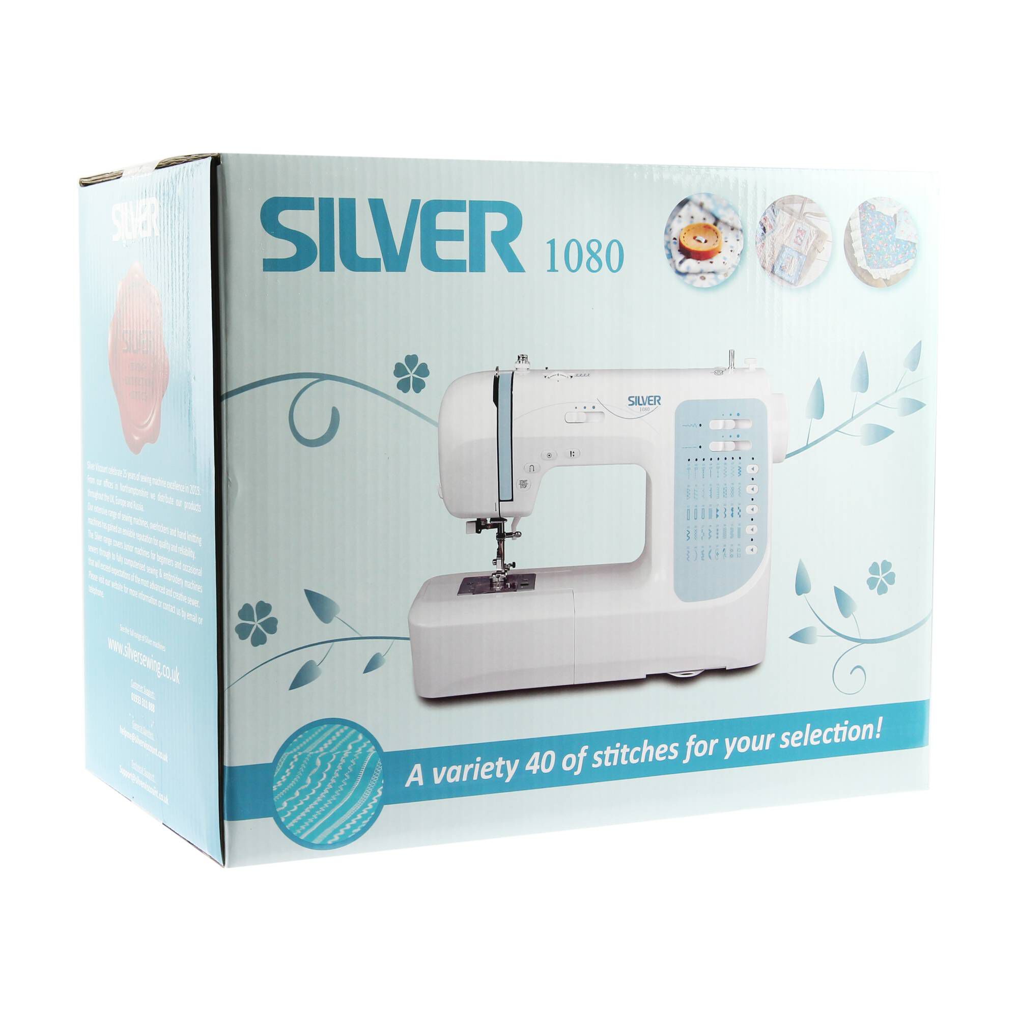 Silver 1080 Computerised Sewing Machine | Hobbycraft
