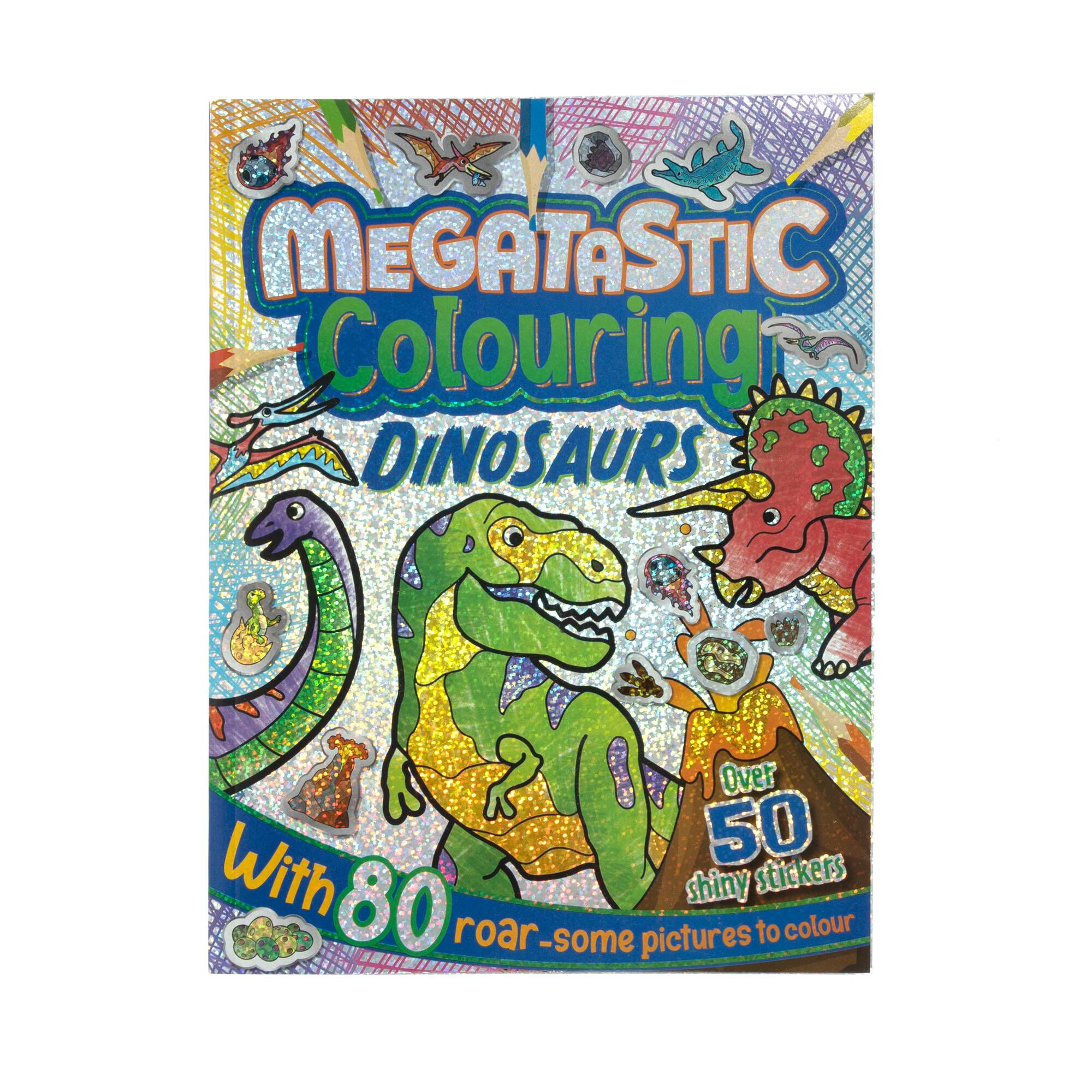 Megatastic Dinosaur Colouring Book | Hobbycraft